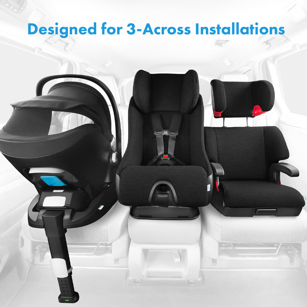 Clek Fllo - Slim, Compact Convertible Car Seat for Infants + Toddlers ...