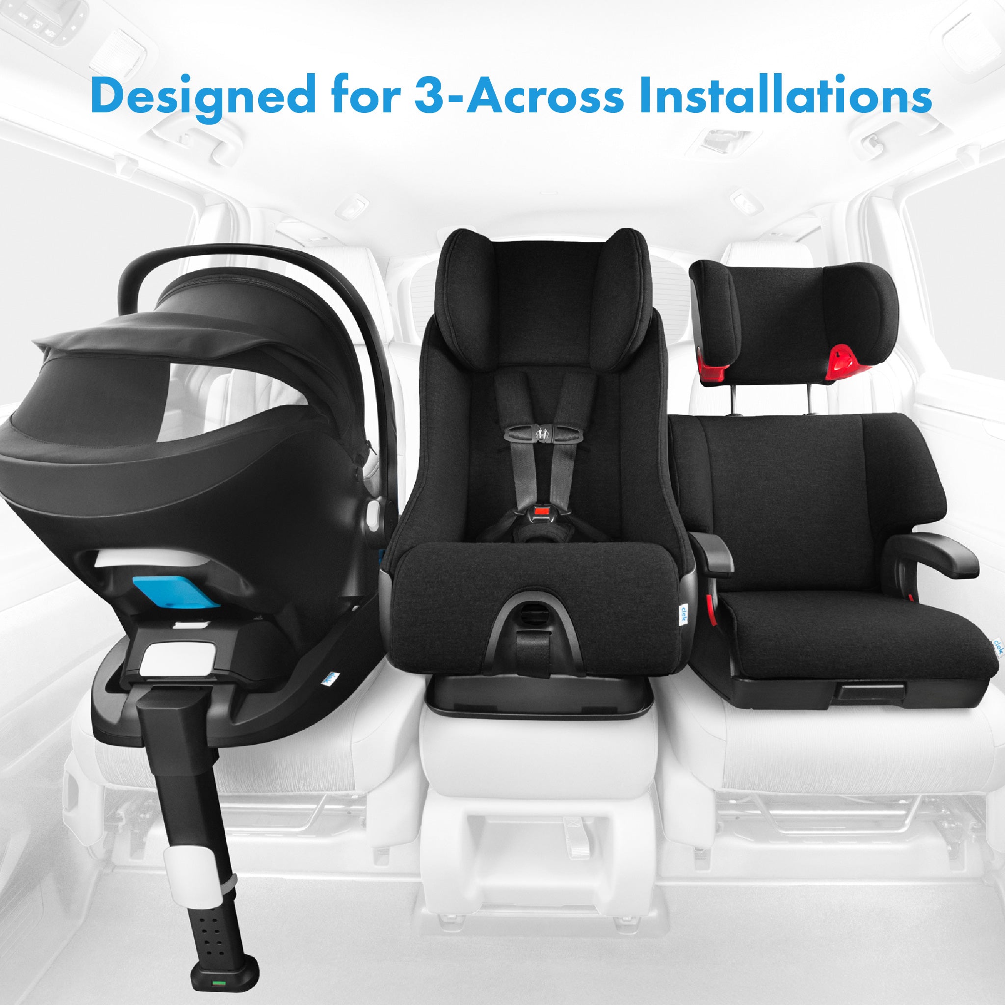 Clek Fllo - Slim, Compact Convertible Car Seat for Infants + Toddlers ...